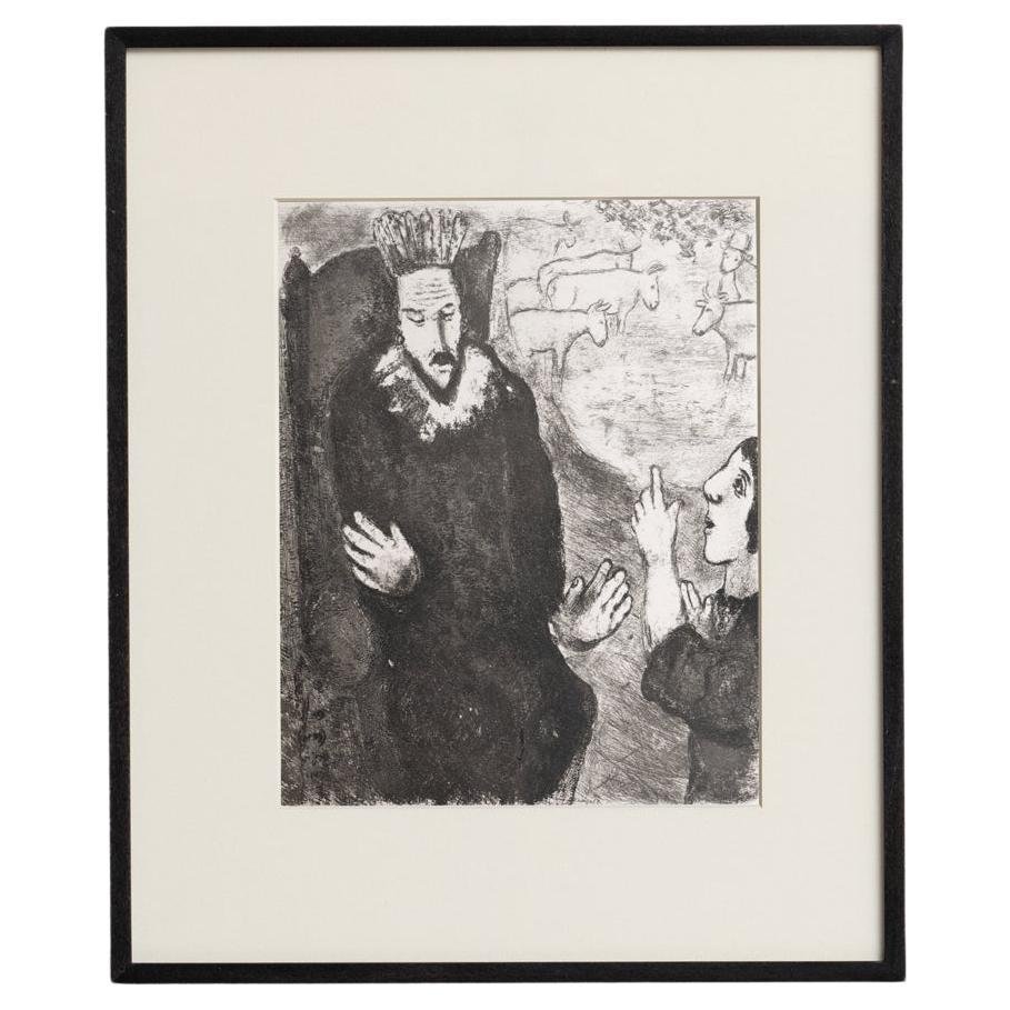 Marc Chagall, Bible Collection Composition, 1956, Photogravure, Framed ...