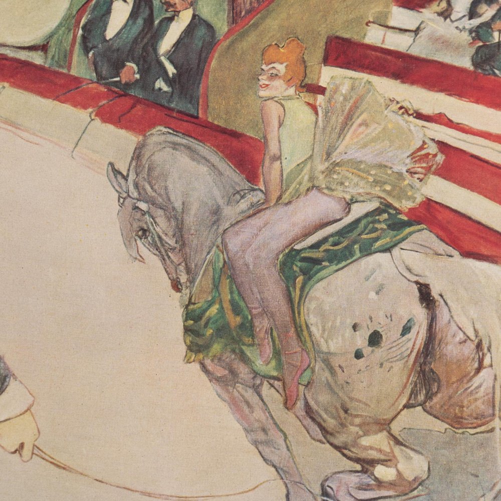 Henri De Toulouse-Lautrec, Art Nouveau Scene, Color Cliché Print, 1952 ...
