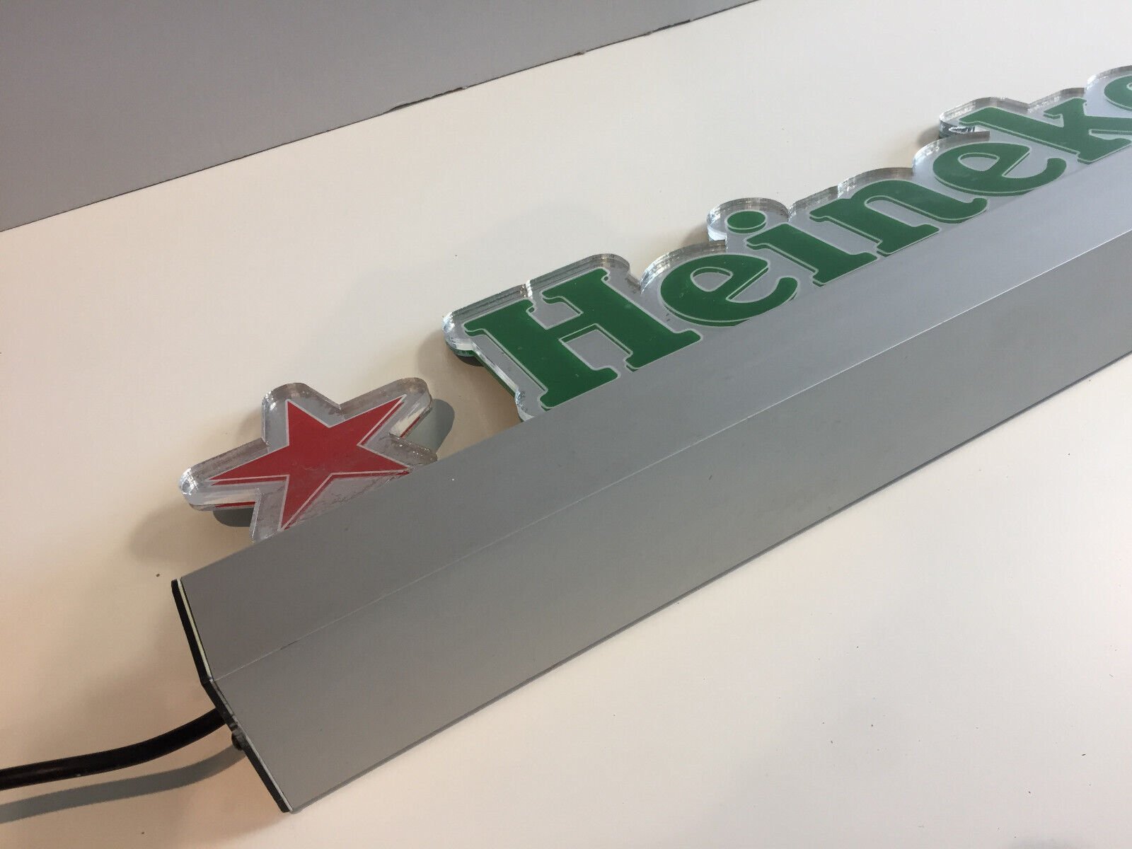 Illuminated Advertising Sign frm Heineken, 1980s for sale at Pamono