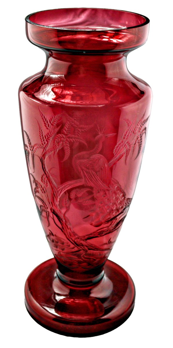 Hand Carved Vase, 1972 for sale at Pamono