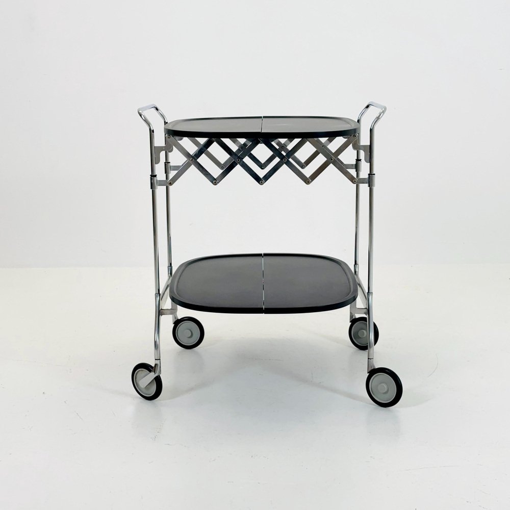 Black Gastone Dolly Trolley Bar Cart by Antonio Citterio and Oliver Low ...