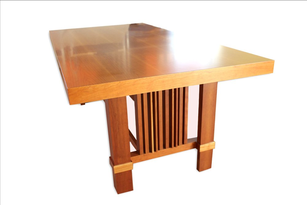 Dining Set by Frank Lloyd Wright, Set of 5 for sale at Pamono
