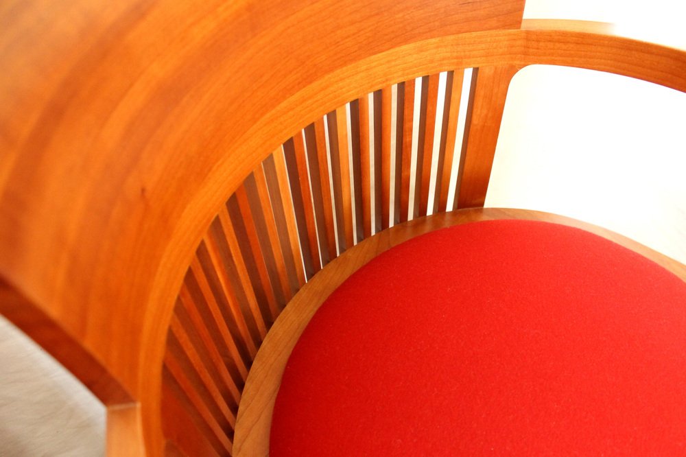 Dining Set by Frank Lloyd Wright, Set of 5 for sale at Pamono