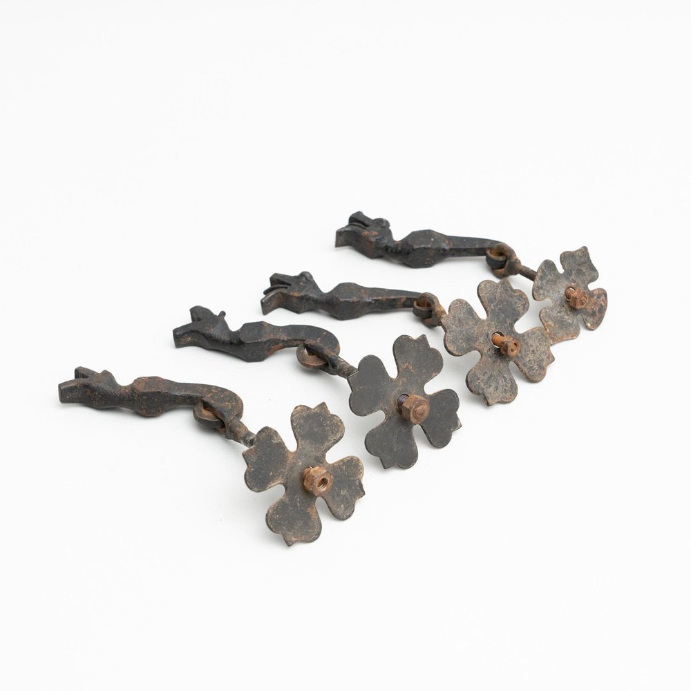 Modernist Metal Handle, Catalan, 1920s for sale at Pamono