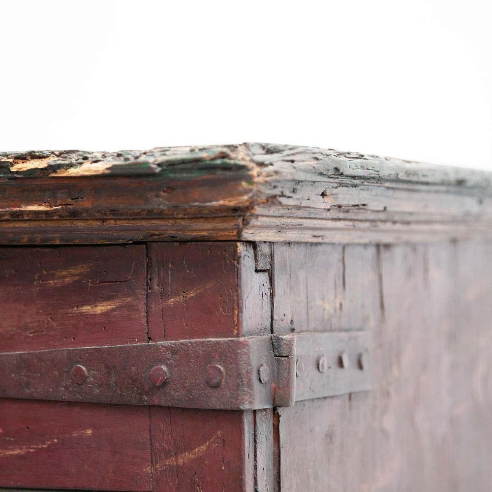 Traditional Spanish Polychrome Wardrobe, 1930s for sale at Pamono