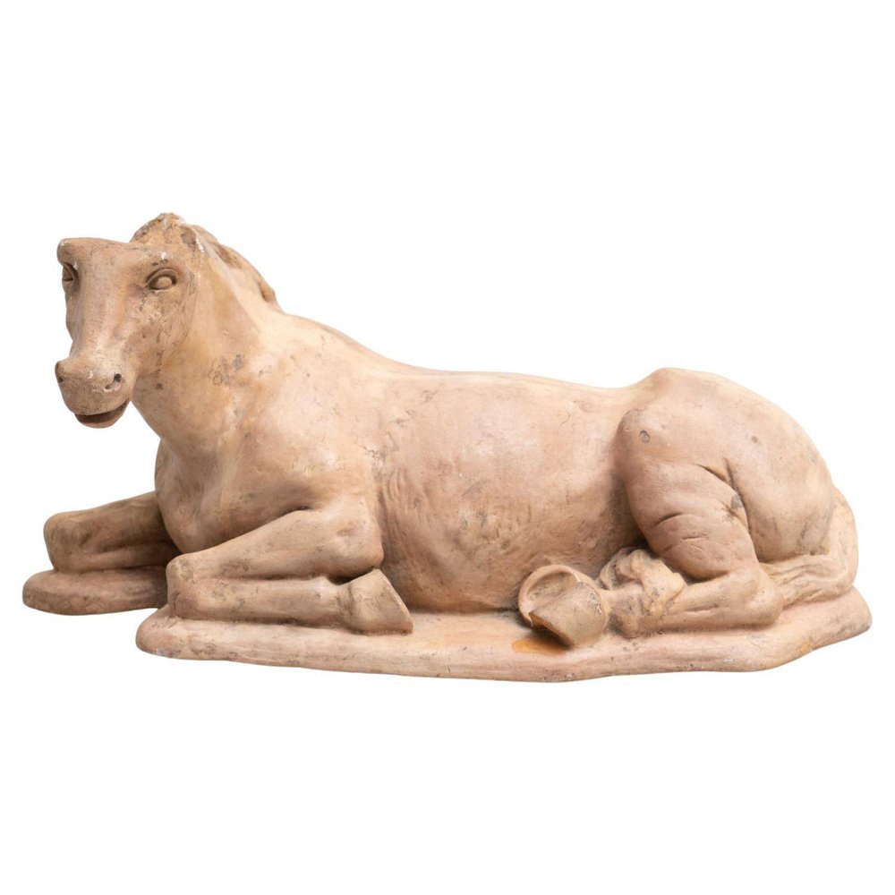 Plaster Horse Figure, 1950s for sale at Pamono