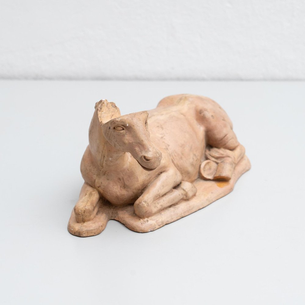 Plaster Horse Figure, 1950s for sale at Pamono