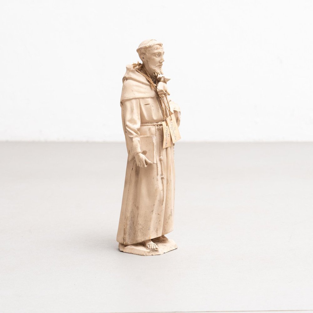 Plaster Saint Figurine, 1950s for sale at Pamono