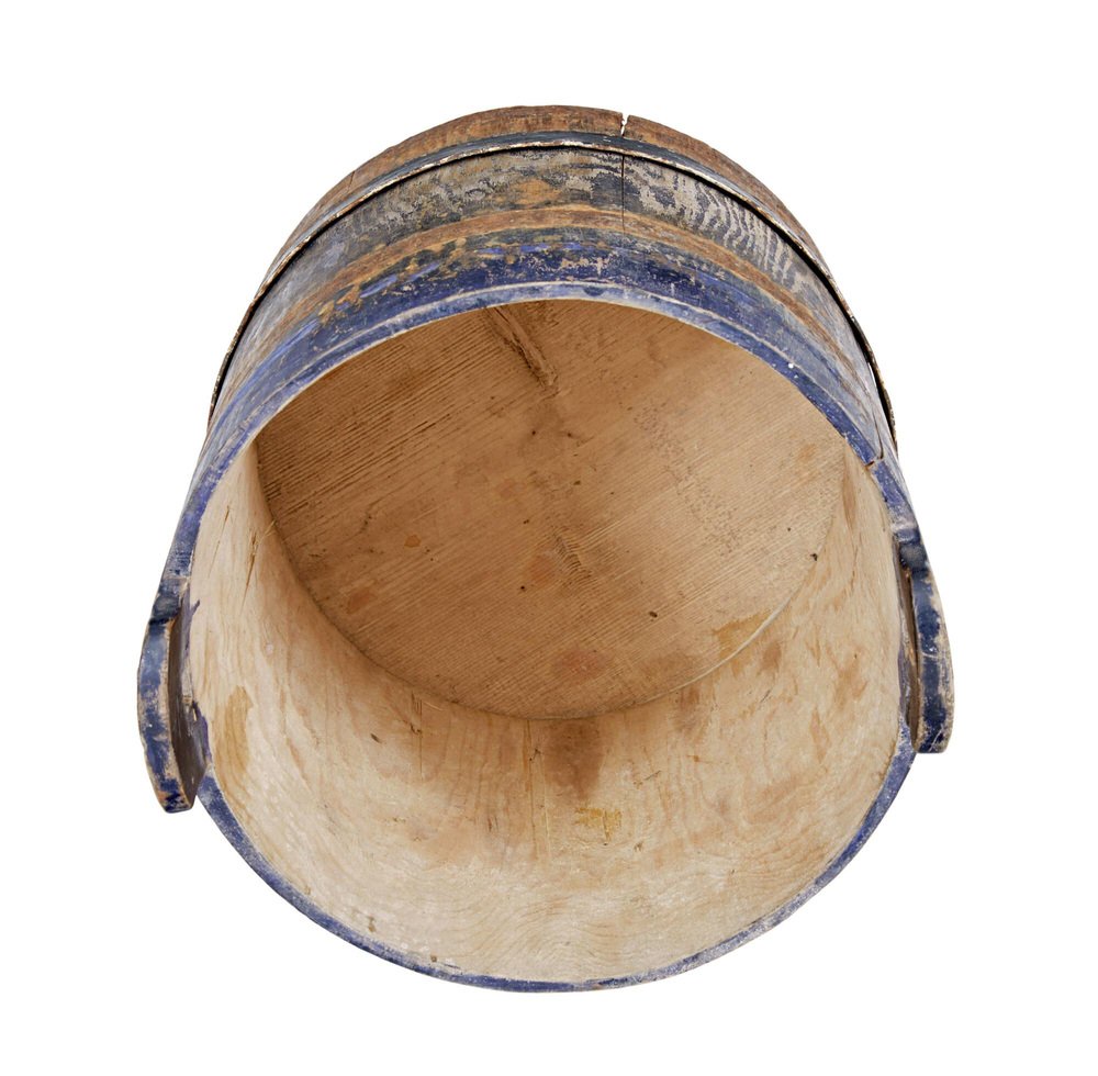 Mid-19th Century Swedish Rustic Pine Storage Container for sale at Pamono