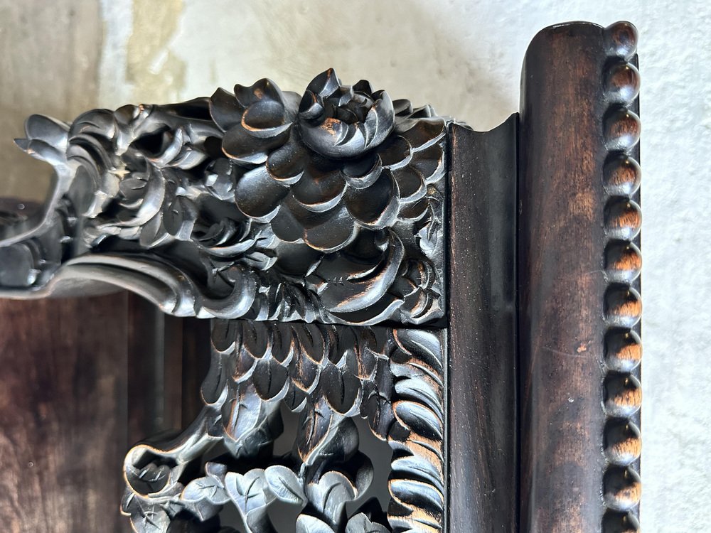 Antique 19th Century Qing Dynasty Hand Carved Console, China, 1860 for ...