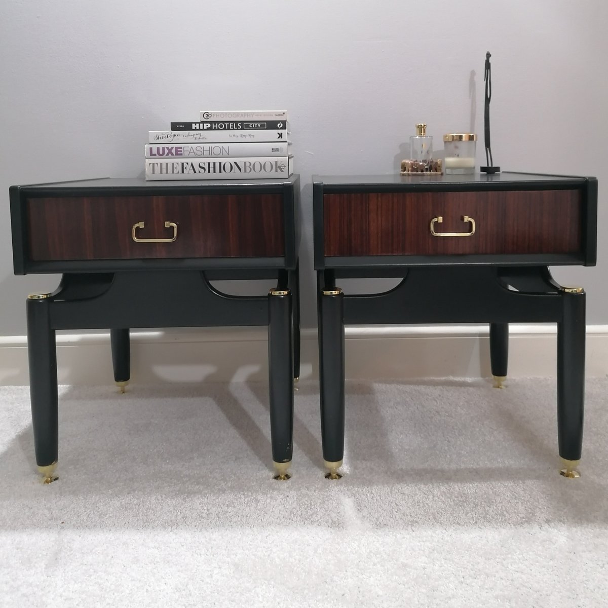 Mid-Century Librenza Bedside Tables by E Gomme for G-Plan, 1950, Set of ...