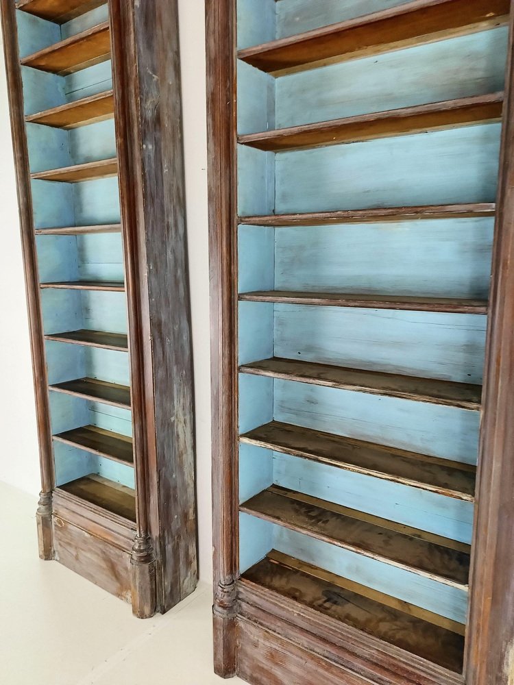 Large Antique Bookcase for sale at Pamono