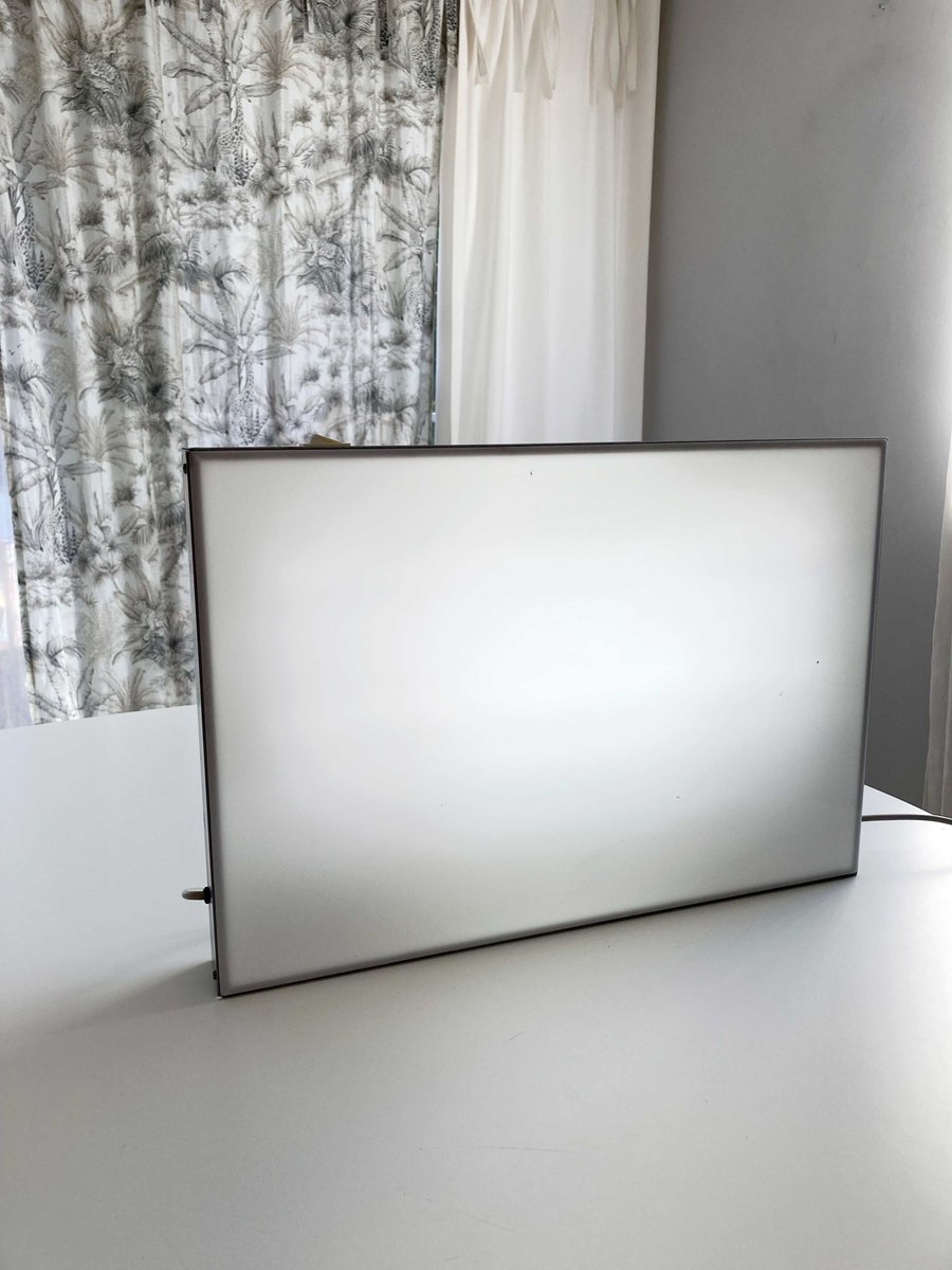 Glowing Picture Frame, 1990s for sale at Pamono