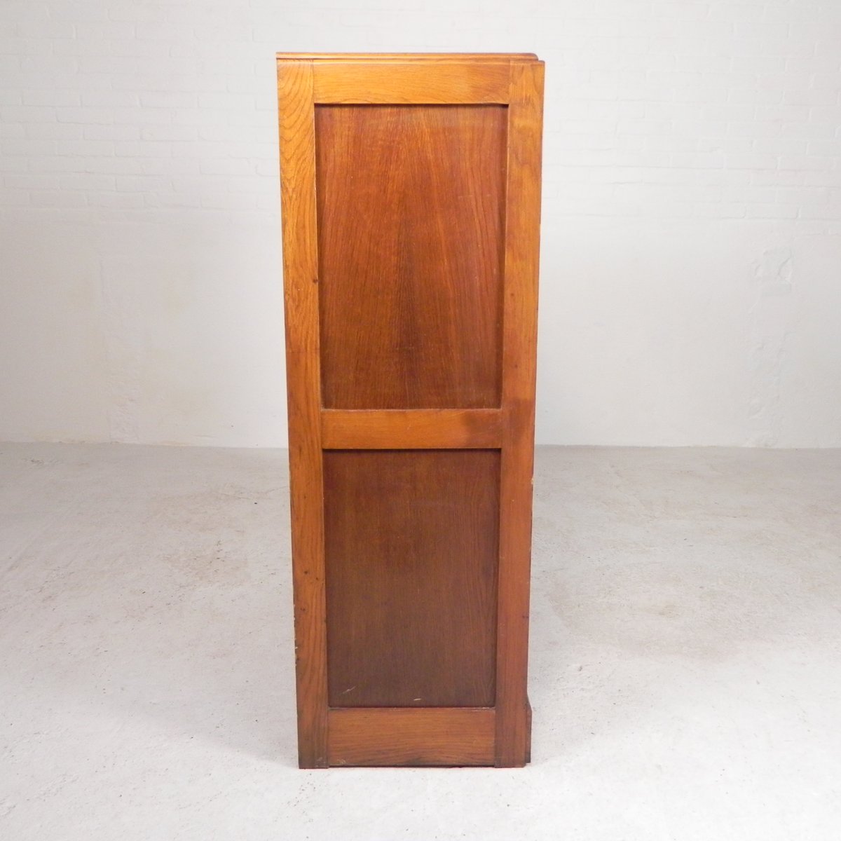 Oak Roller Shutter Box, 1950s for sale at Pamono