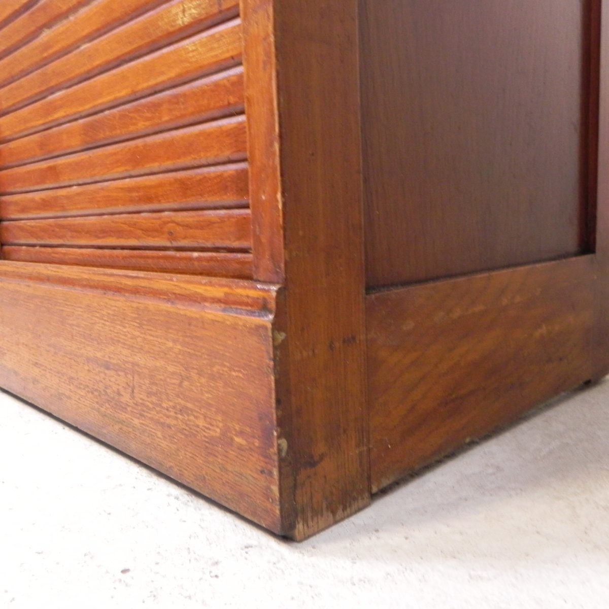 Oak Roller Shutter Box, 1950s for sale at Pamono