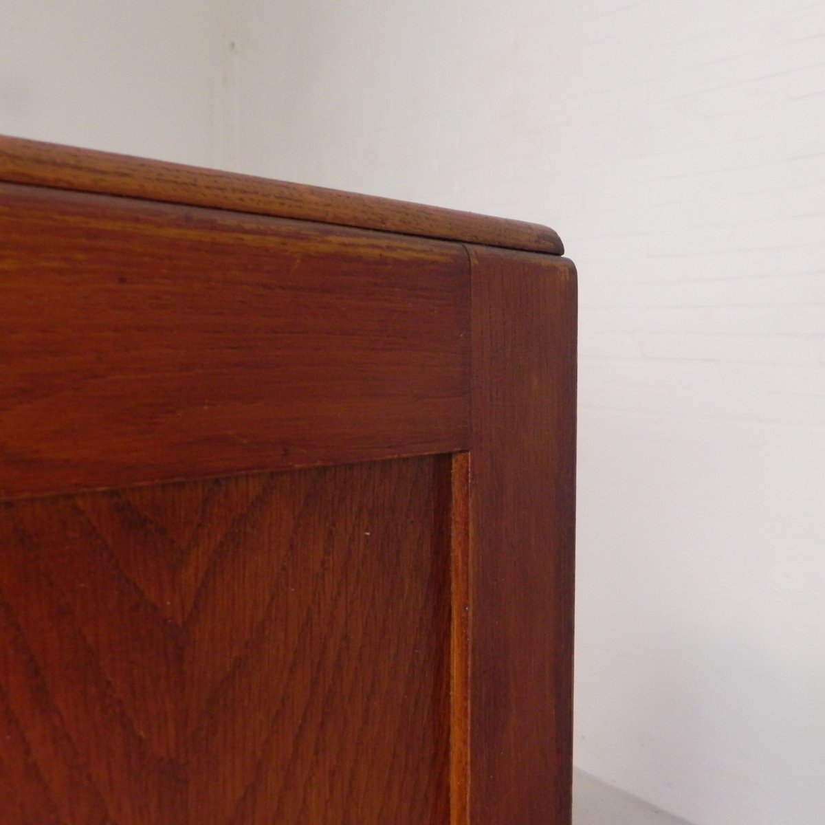 Oak Roller Shutter Box, 1950s for sale at Pamono