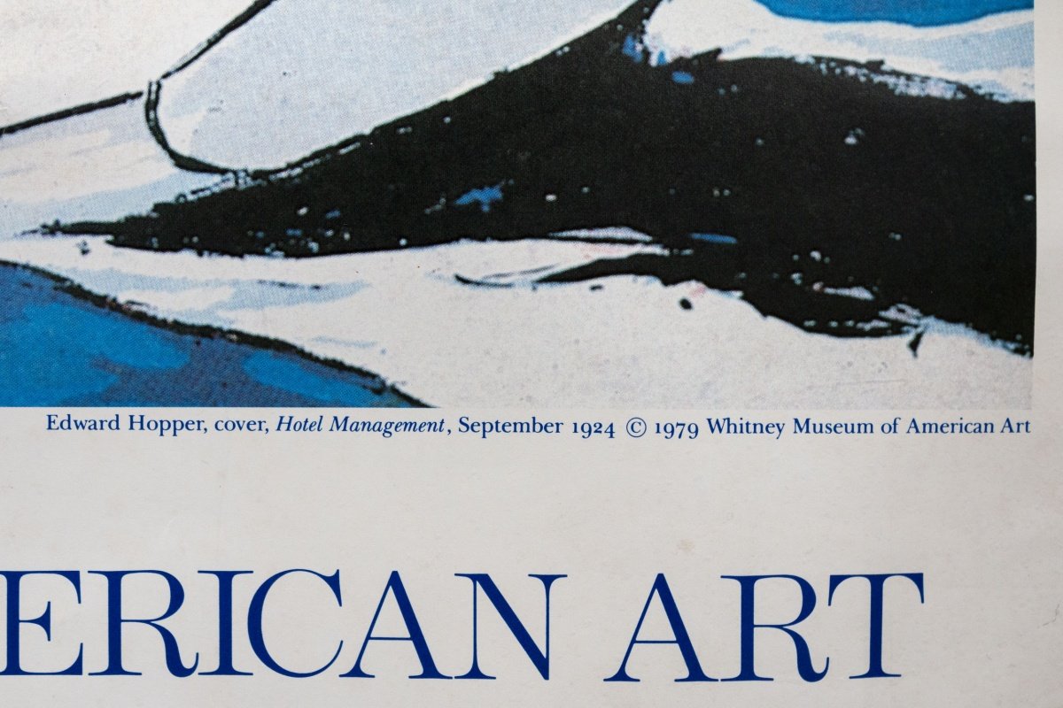 Edward Hopper, Exhibition Poster, New York, 1979 for sale at Pamono
