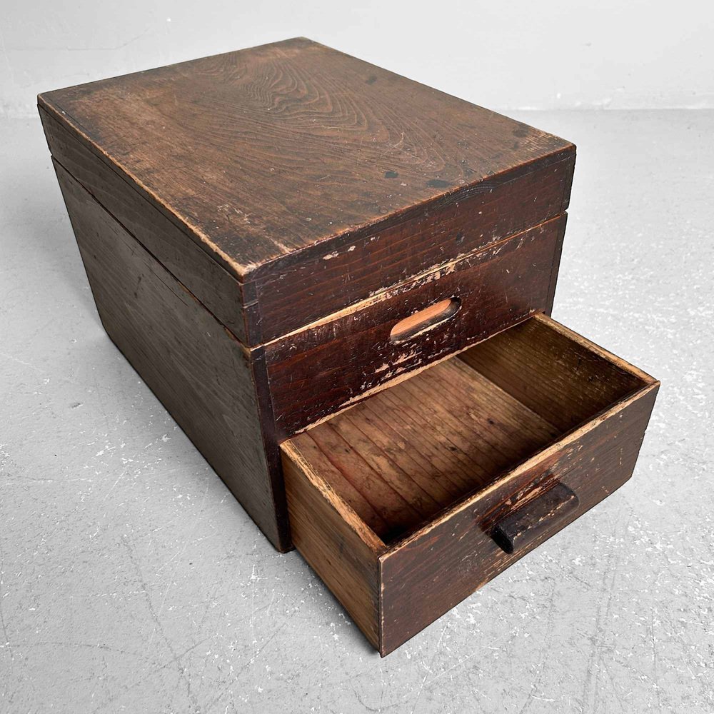 Antique Japanese Writing Box, 1920s for sale at Pamono