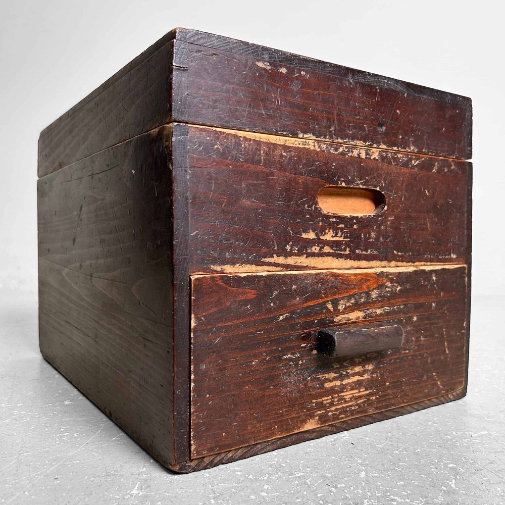 Antique Japanese Writing Box, 1920s for sale at Pamono