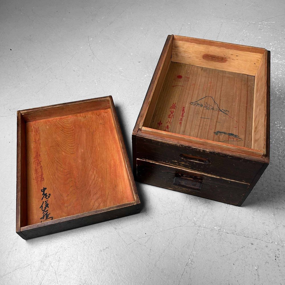 Antique Japanese Writing Box, 1920s for sale at Pamono