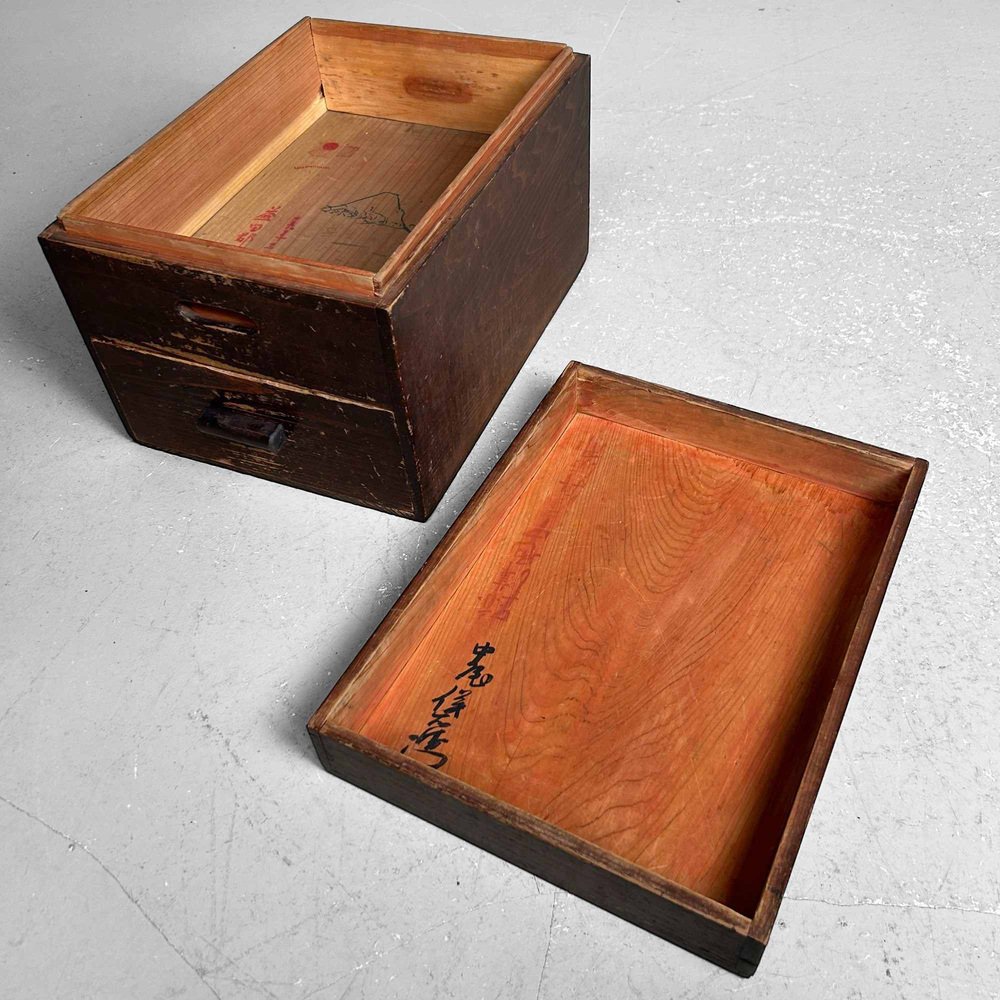 Antique Japanese Writing Box, 1920s for sale at Pamono