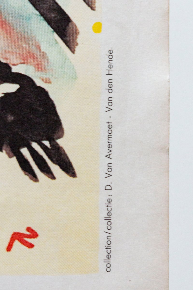 Albert Pepermans Poster, 1987 for sale at Pamono