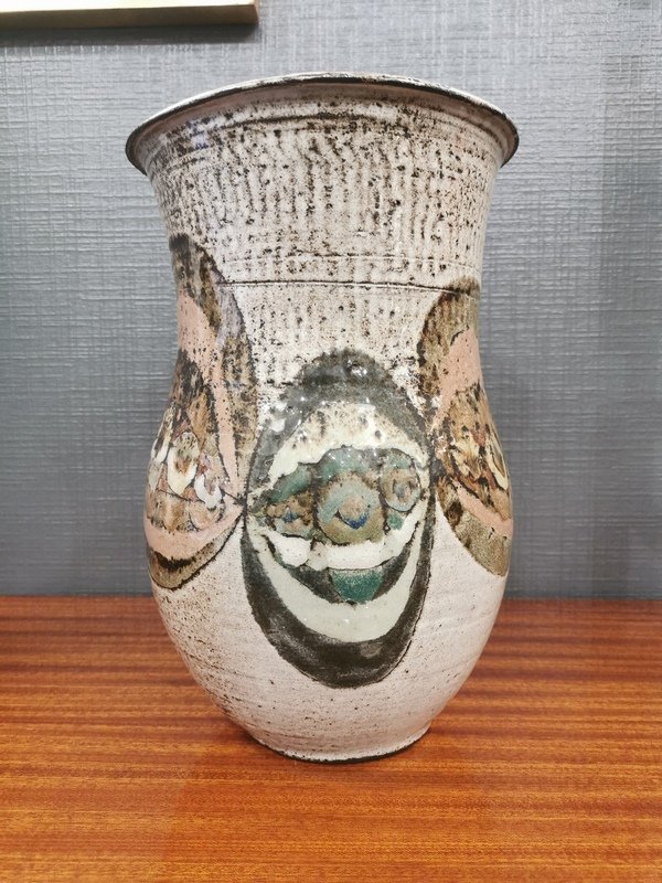Vintage Earthenware Le Minotaure Vase by Paul Quéré for sale at Pamono