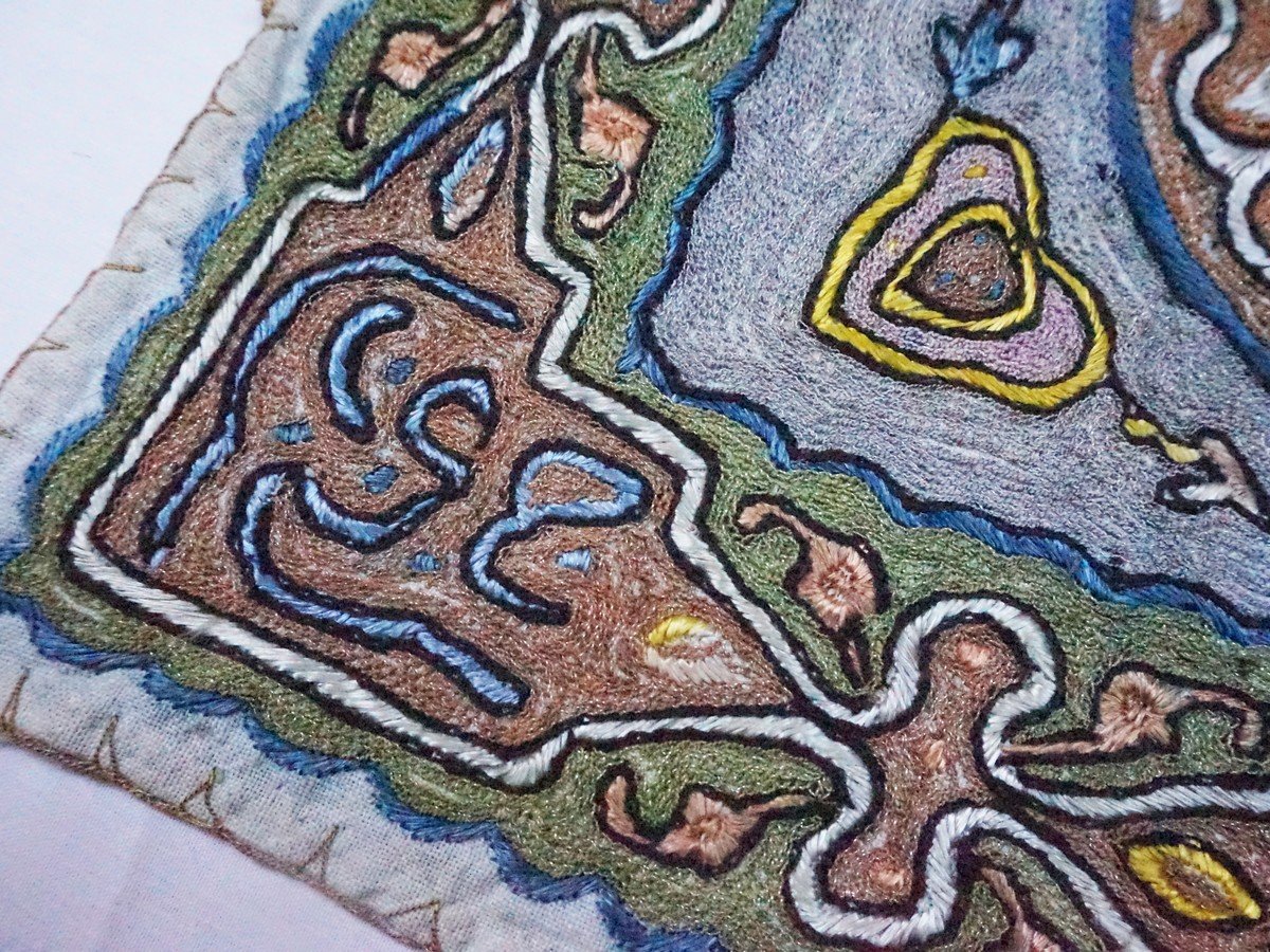 Early 20th Century Turkish Middle Eastern Embroidery Mosque Ottoman ...