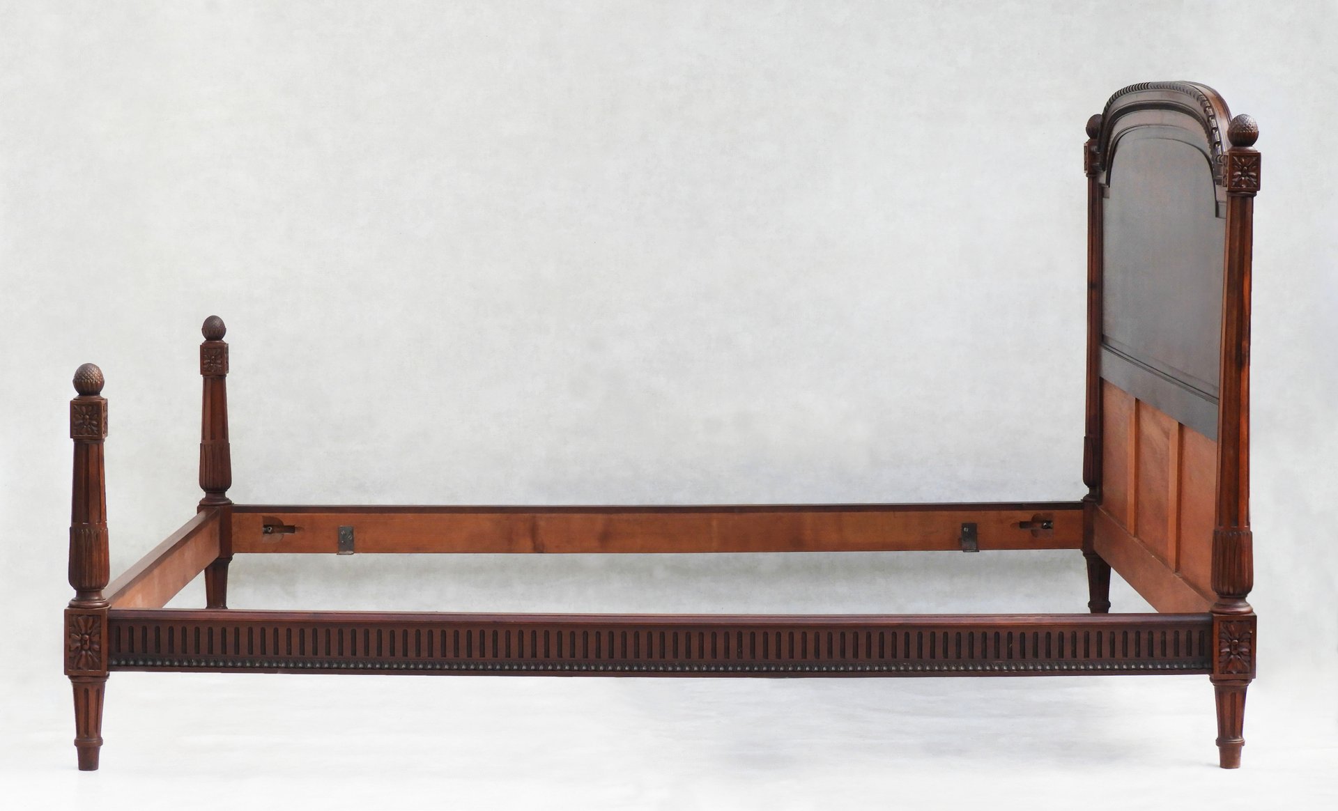 Mid-Century Louis XVI Four Post Bed, 1950s for sale at Pamono