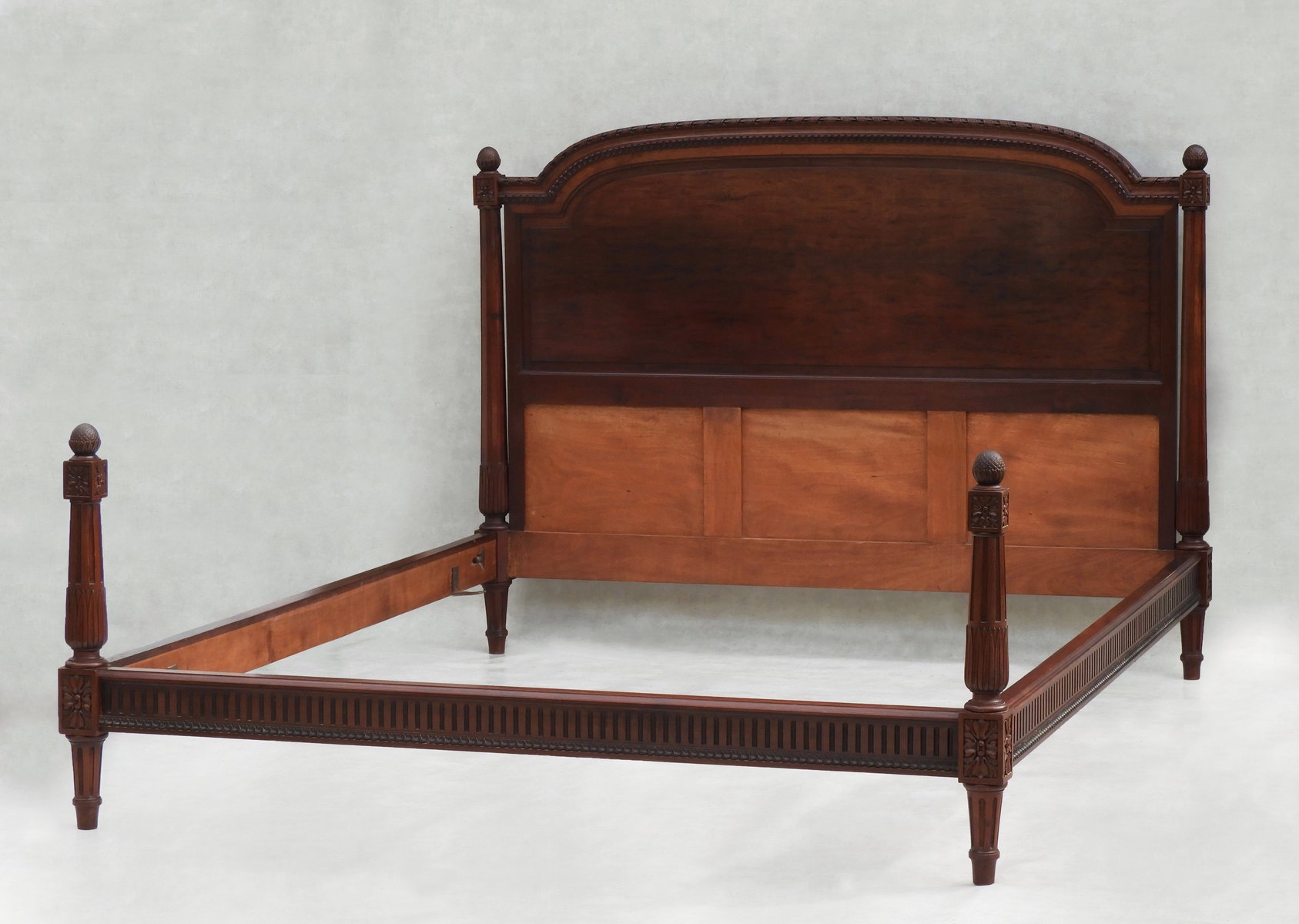 Mid-Century Louis XVI Four Post Bed, 1950s for sale at Pamono