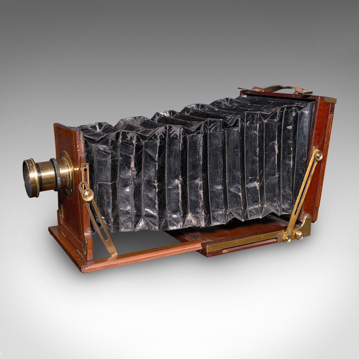 Antique English Box Field Camera and Tripod, 1890s, Set of 2 for sale ...