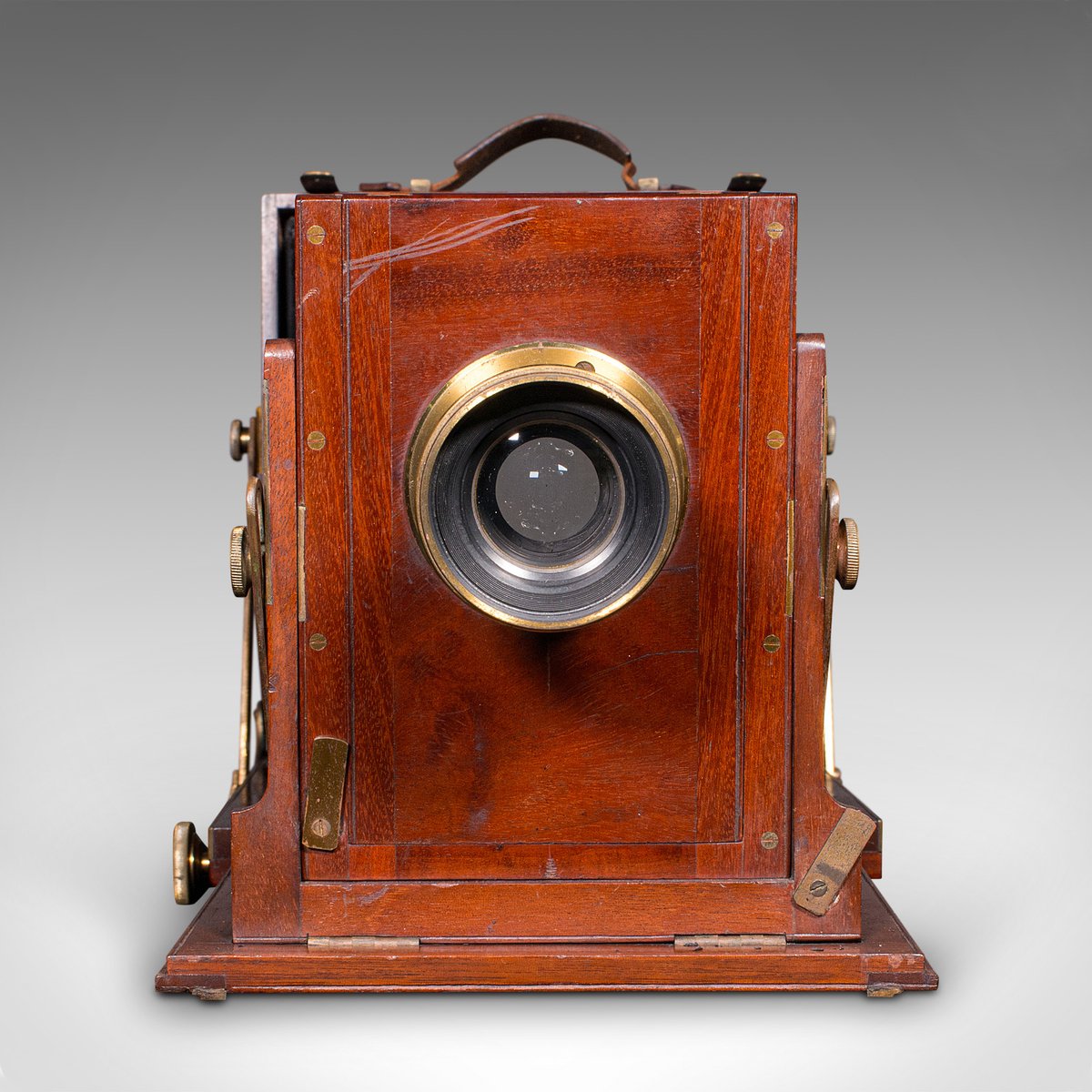 Antique English Box Field Camera and Tripod, 1890s, Set of 2 for sale ...