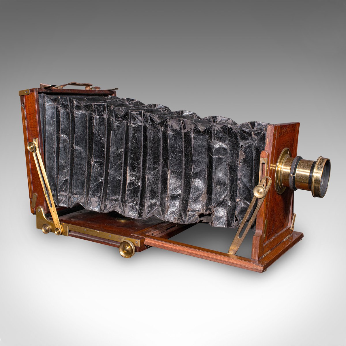 Antique English Box Field Camera and Tripod, 1890s, Set of 2 for sale ...