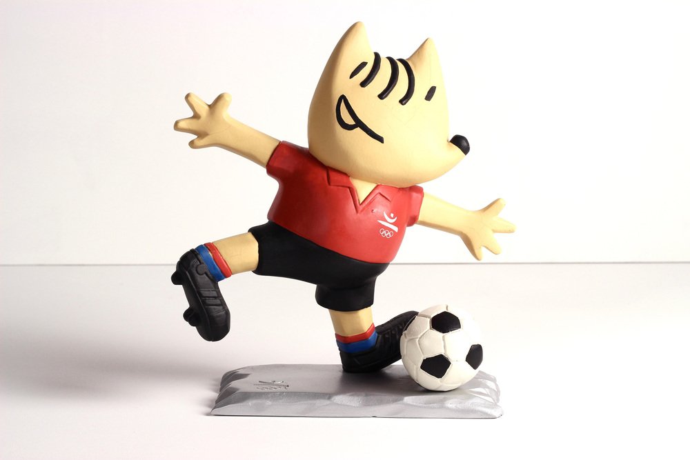 Barcelona Olympic Football Mascot Cobi by Javier Mariscal, 1992 for ...