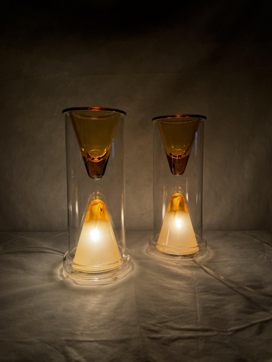 Vintage Nerolia Table Lamp by Ferdi Giardini for Oluce for sale at Pamono