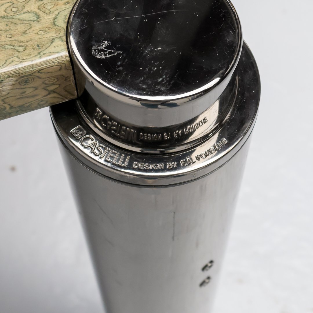 Dining Table by F.A. Porsche for Castelli, 1980s for sale at Pamono