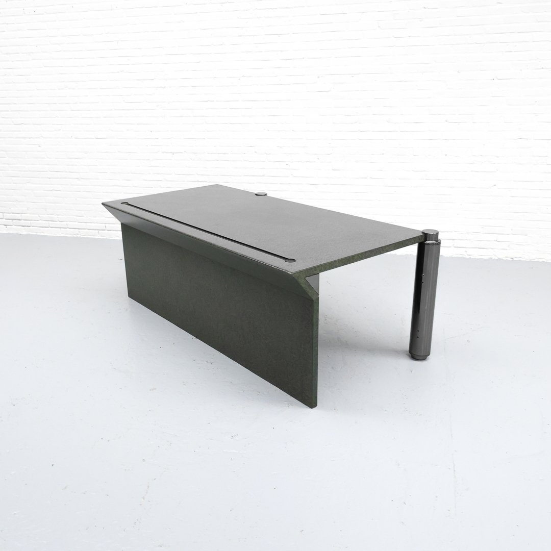 Executive Office Desk by F.A. Porsche for Castelli 1980s, Set of 2 for ...