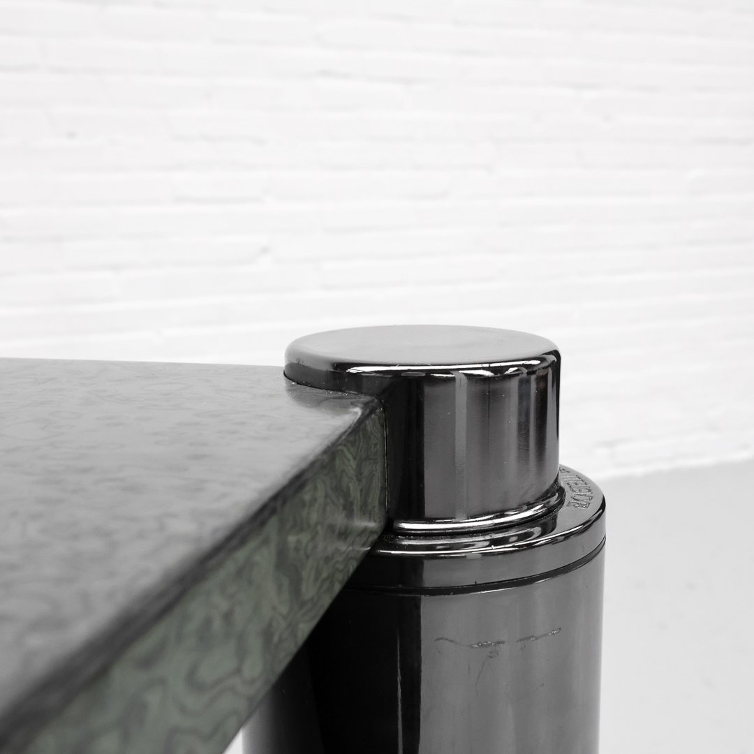 Executive Office Desk by F.A. Porsche for Castelli 1980s, Set of 2 for ...