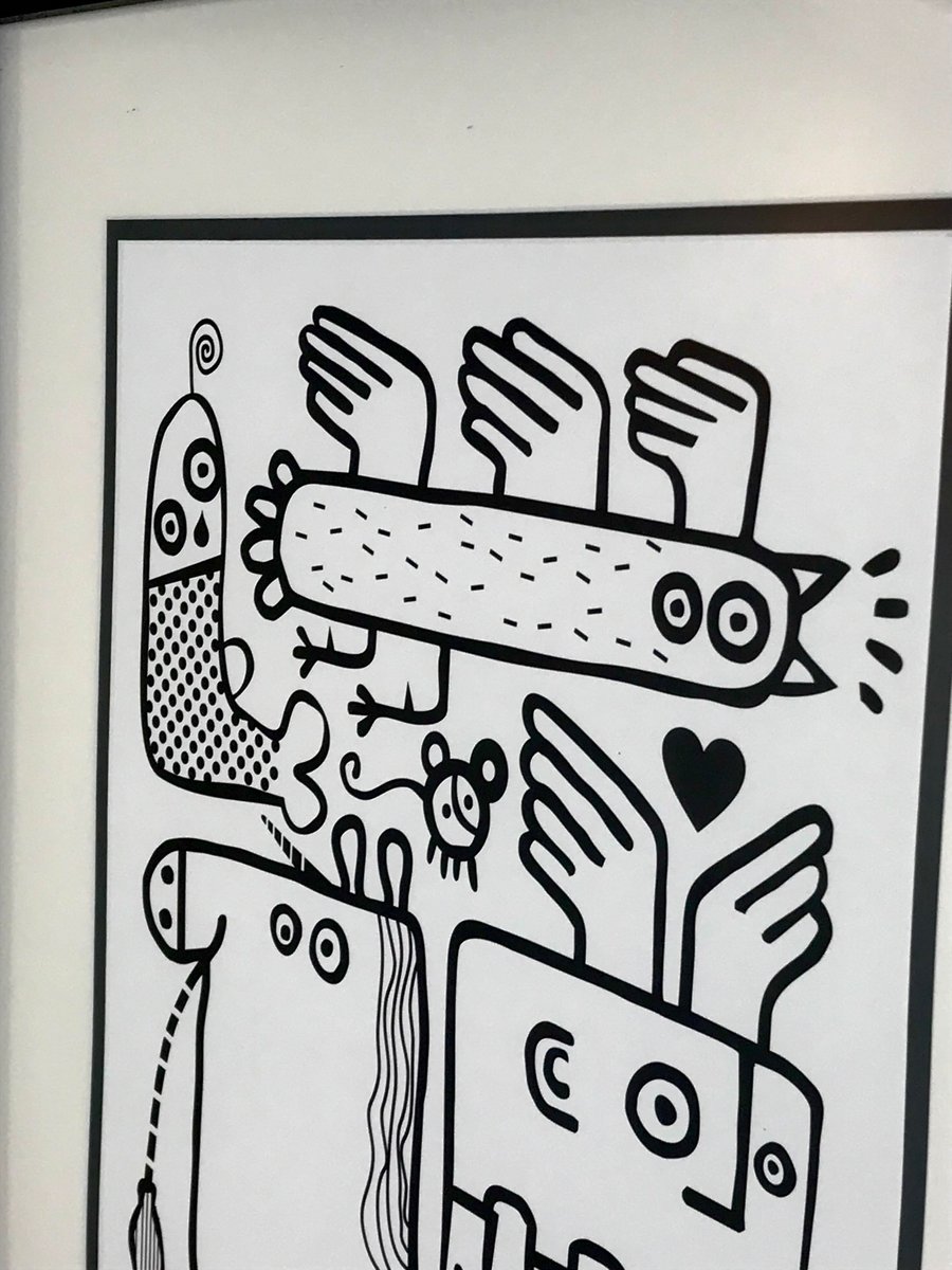 Pop Art Design, 2000s, Print, Framed for sale at Pamono