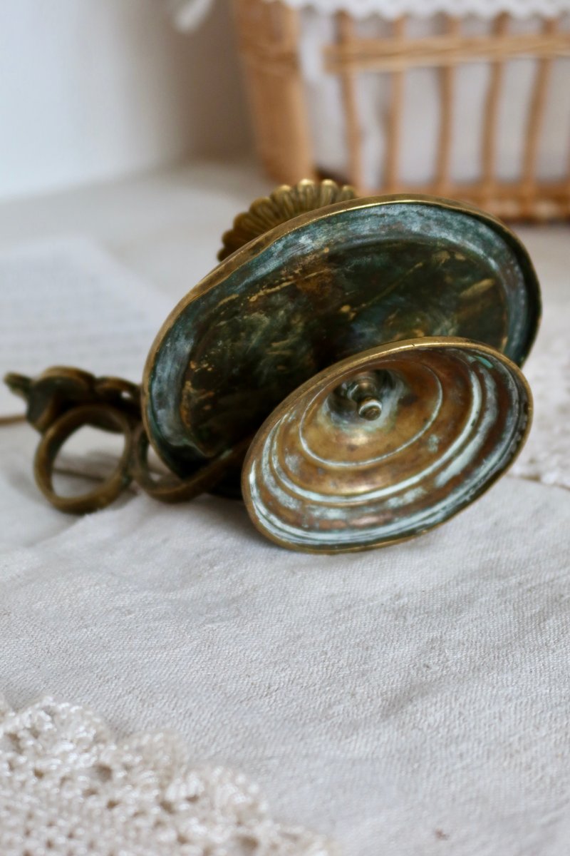 Vintage Brass Cellar Rat with Handle, 1970s for sale at Pamono