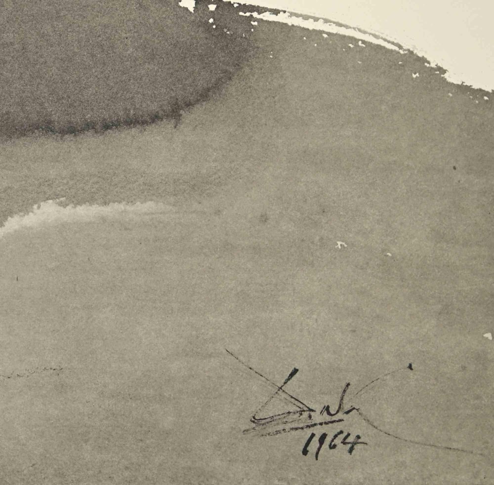 Salvador Dali, Angelus Excussit Flammag Ignis, Lithograph, 1964 for ...