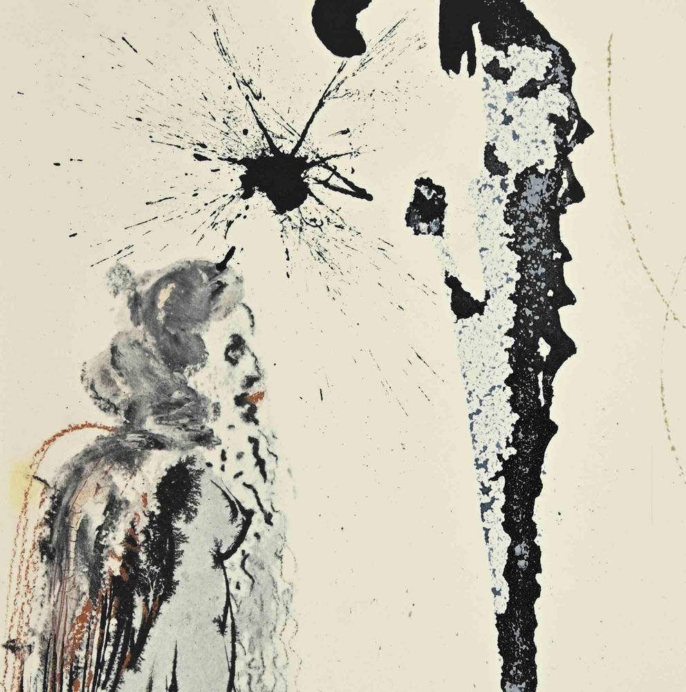 Salvador Dali, Idolum Nomine Bel, Lithograph, 1964 for sale at Pamono