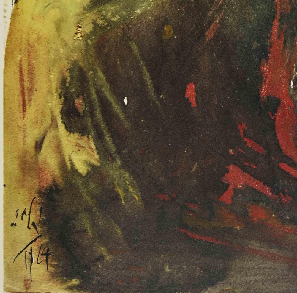 Salvador Dali, David's Mourning At The Death Of Saul, Lithograph, 1964 ...