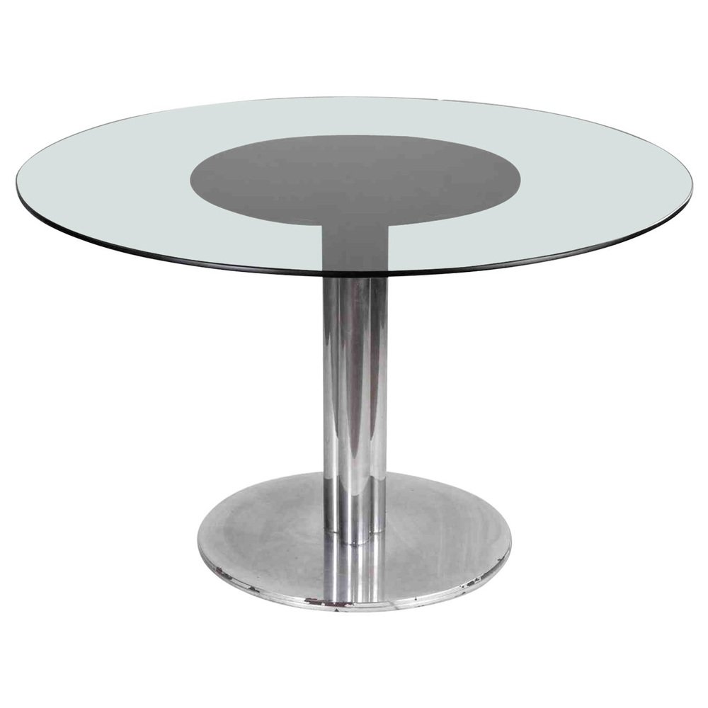 Vintage Round Table, 1970s for sale at Pamono