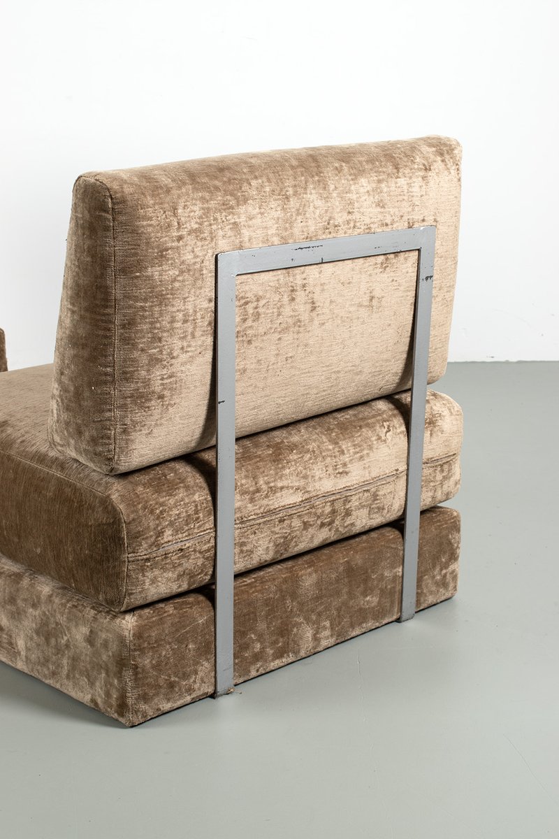 Set of Modular Lounge Chairs for sale at Pamono