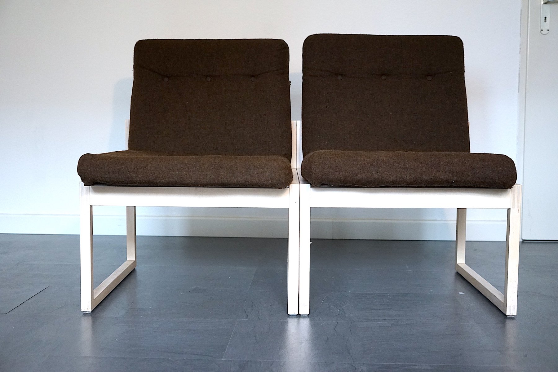 Mid-Century German Lounge Chairs by Gerd Lange for Schlapp Möbel, 1970s ...