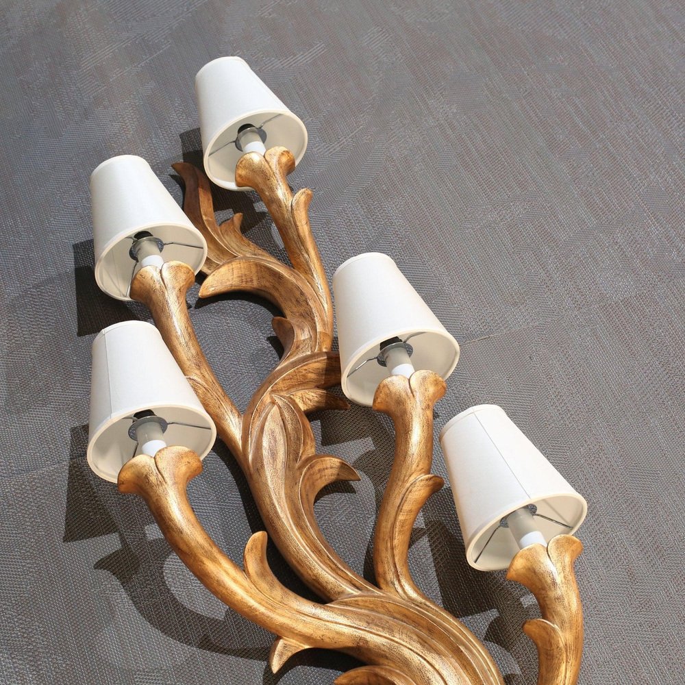 Opéra Wall Sconce attributed to Christopher Guy for sale at Pamono
