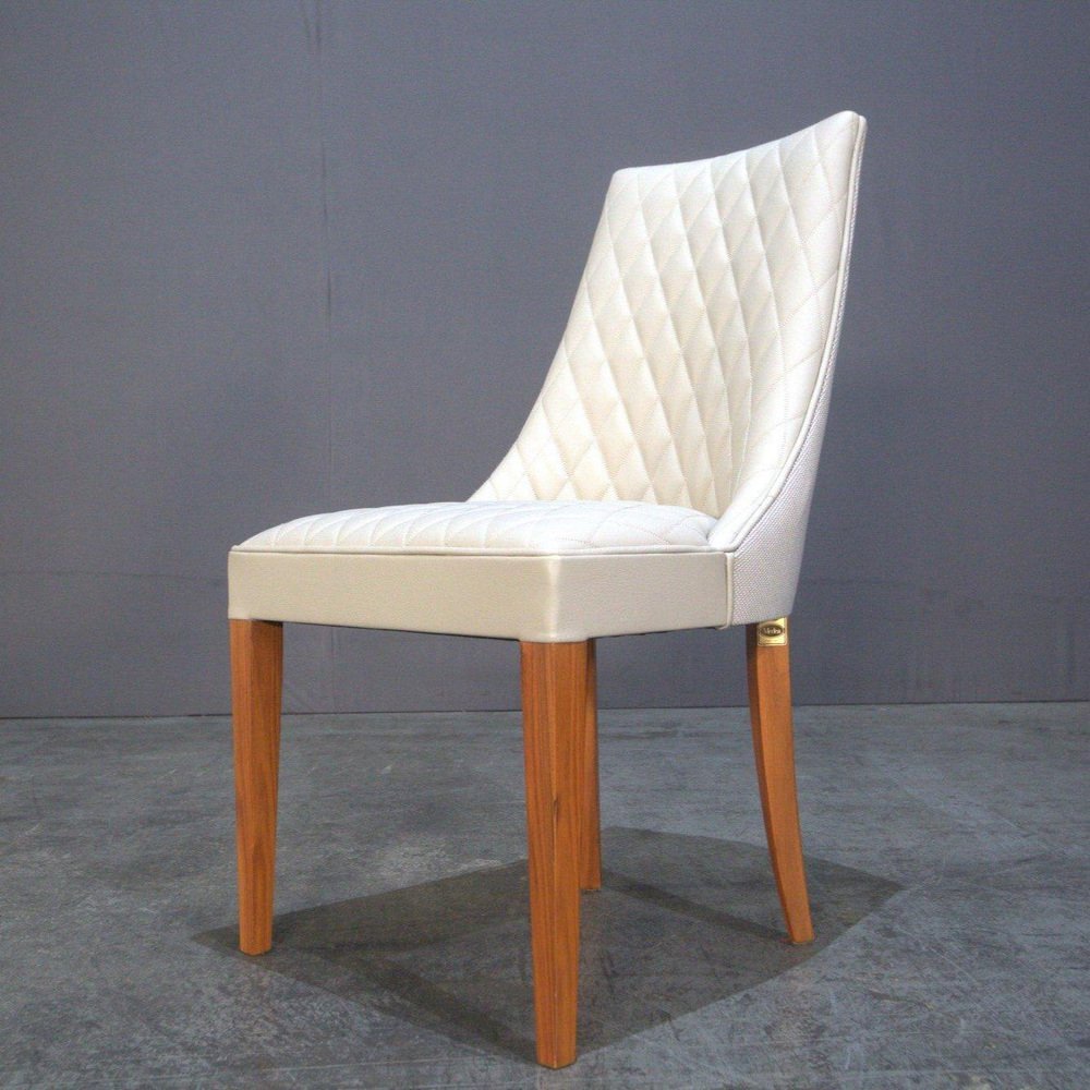 White Dining Chair by Malerba for sale at Pamono