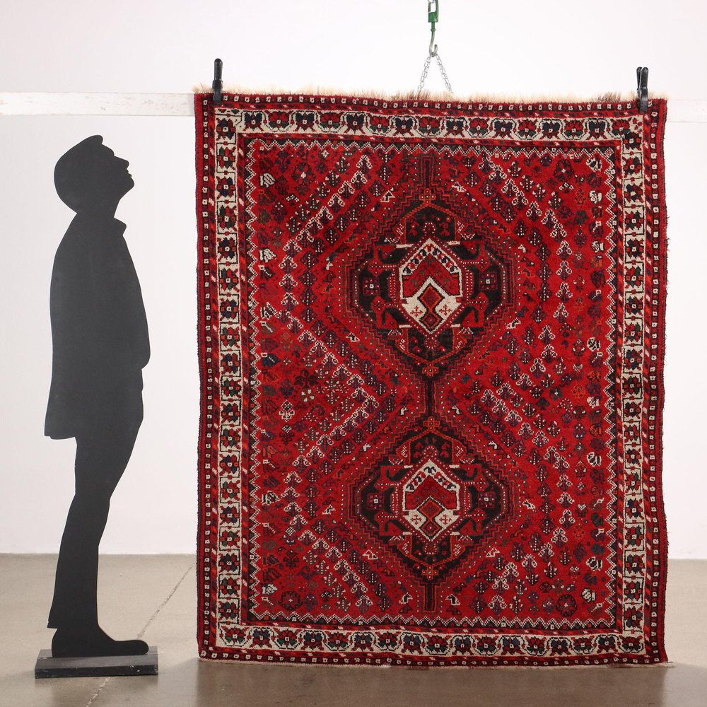Middle Eastern Khamseh Rug for sale at Pamono