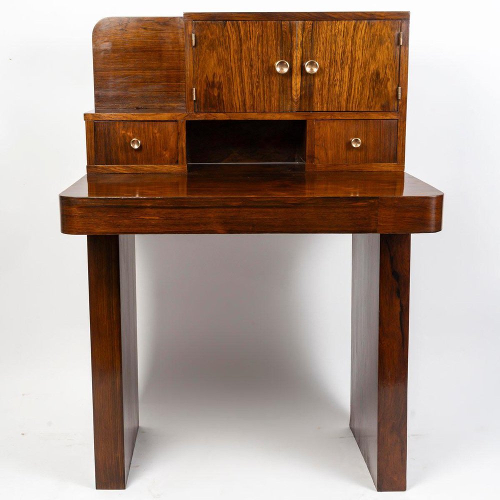 Cubist Style Desk, 1930s for sale at Pamono